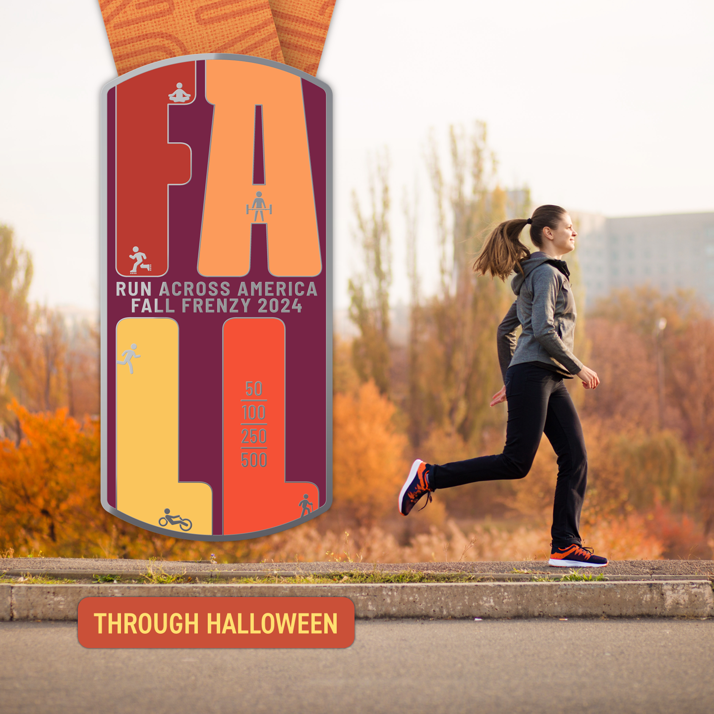 Register for Fall Frenzy 50K challenge – Run Across America
